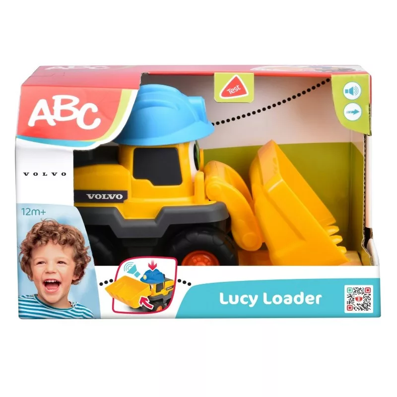 ABC Lucy Loader építőipari munkagép | Játékautó, autópálya - Bűbáj ...